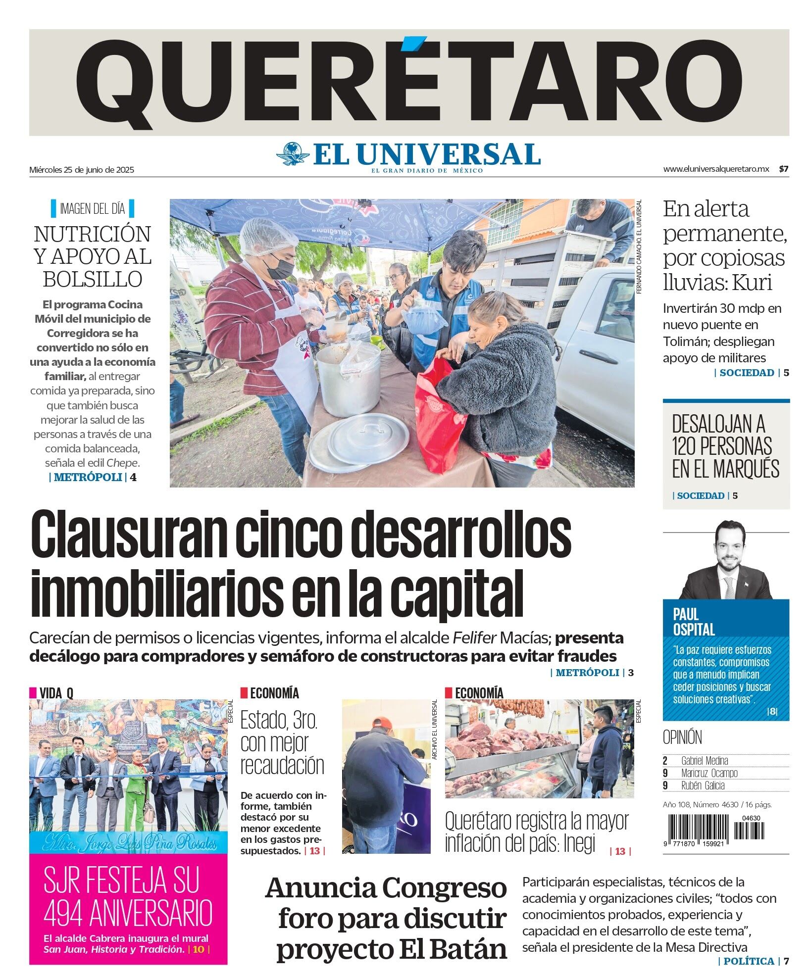 Portada 25 de junio de 2025 | Querétaro