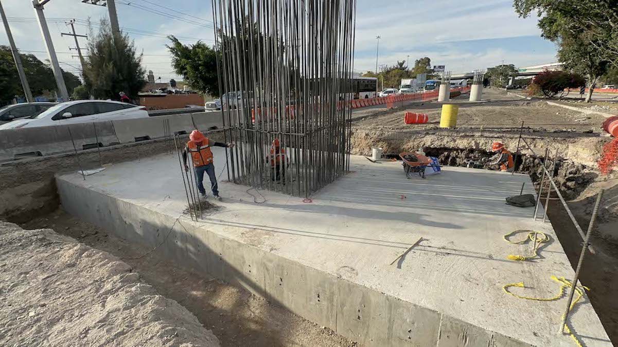 Las obras de 5 de Febrero van en tiempo y forma, señalan